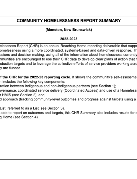 Coordination Homelessness - Human Development Council