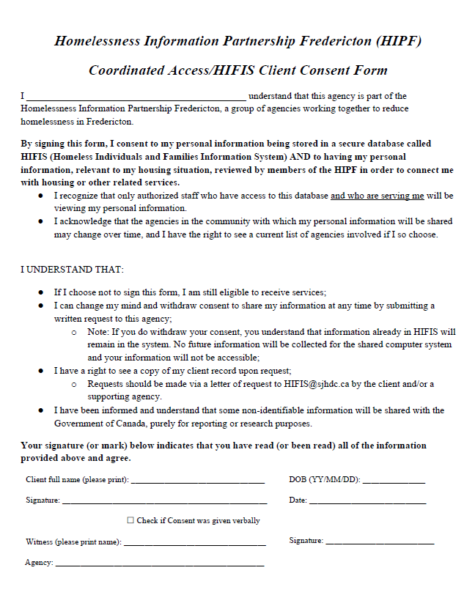 Fredericton Document Portal - Human Development Council